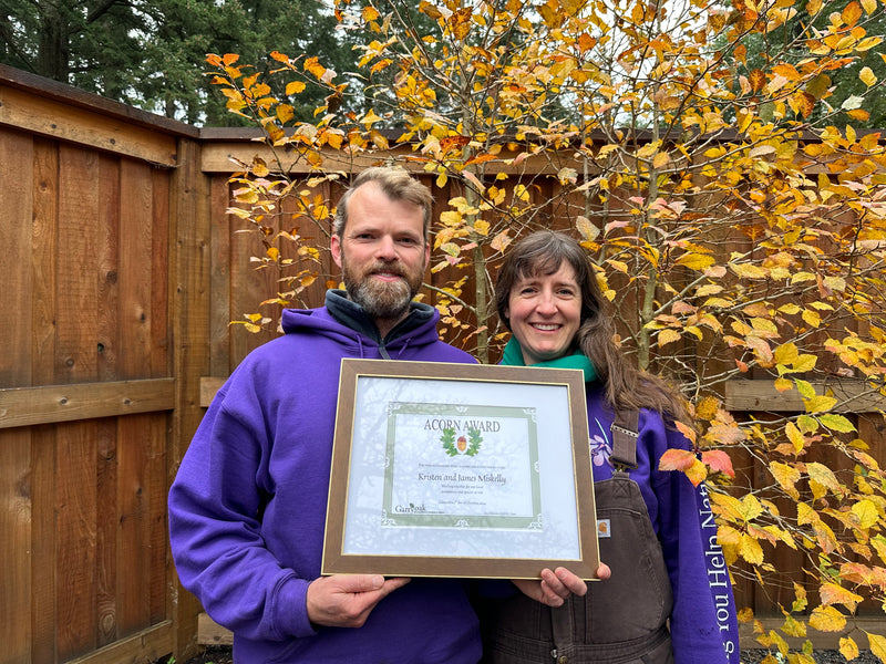 Garry Oak Ecosystems Conference Acorn Award – Satinflower Nurseries